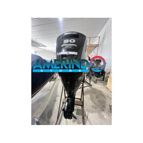 Mercury F90 EFI 90HP Long Shaft Outboard Engine Used
